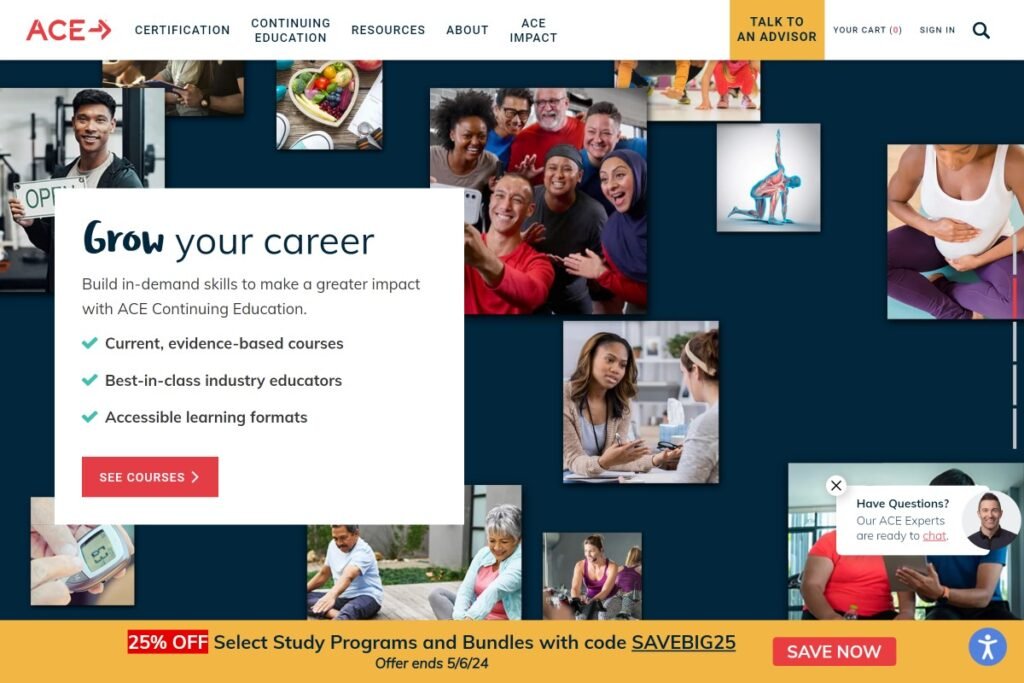 ACE Personal Trainer Certification