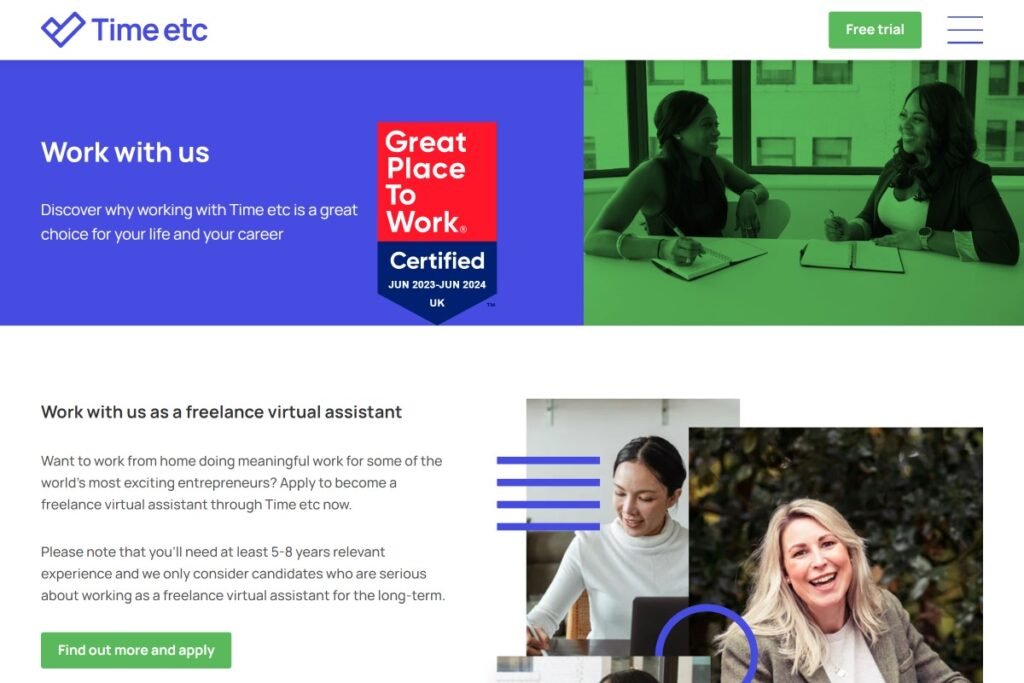 Time etc Virtual Assistant Contracting Jobs | Grow an online biz you ♥